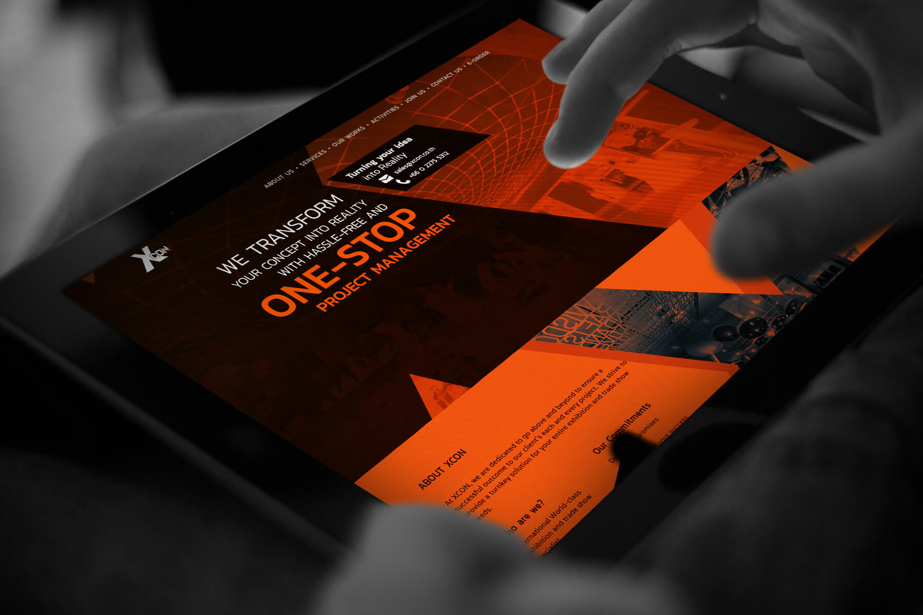 XCON — Mountain Studio บริษัทรับทำเว็บไซต์